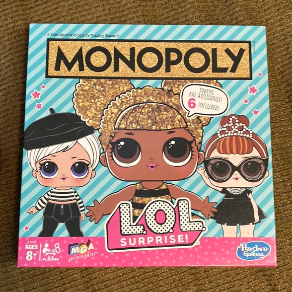 Hasbro | Toys | Lol Surprise Monopoly | Poshmark